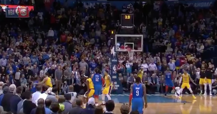NBA referees admit wrong call was made at end of Lakers/Thunder