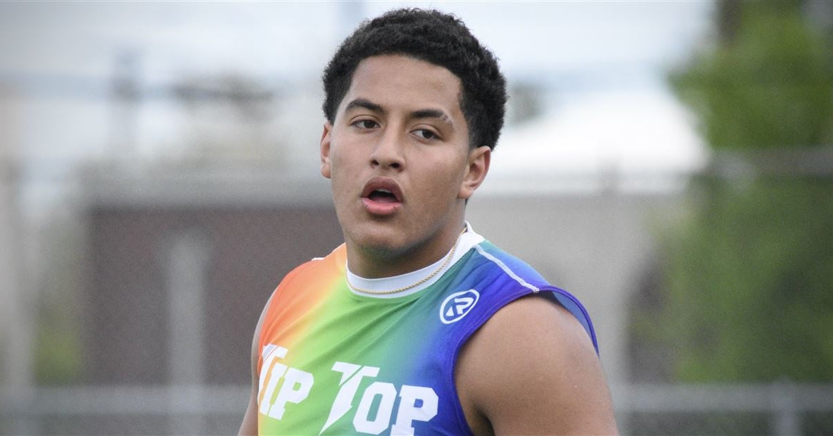 Video: Utah commit Aisea Moa at OFFA Academy linemen challenge