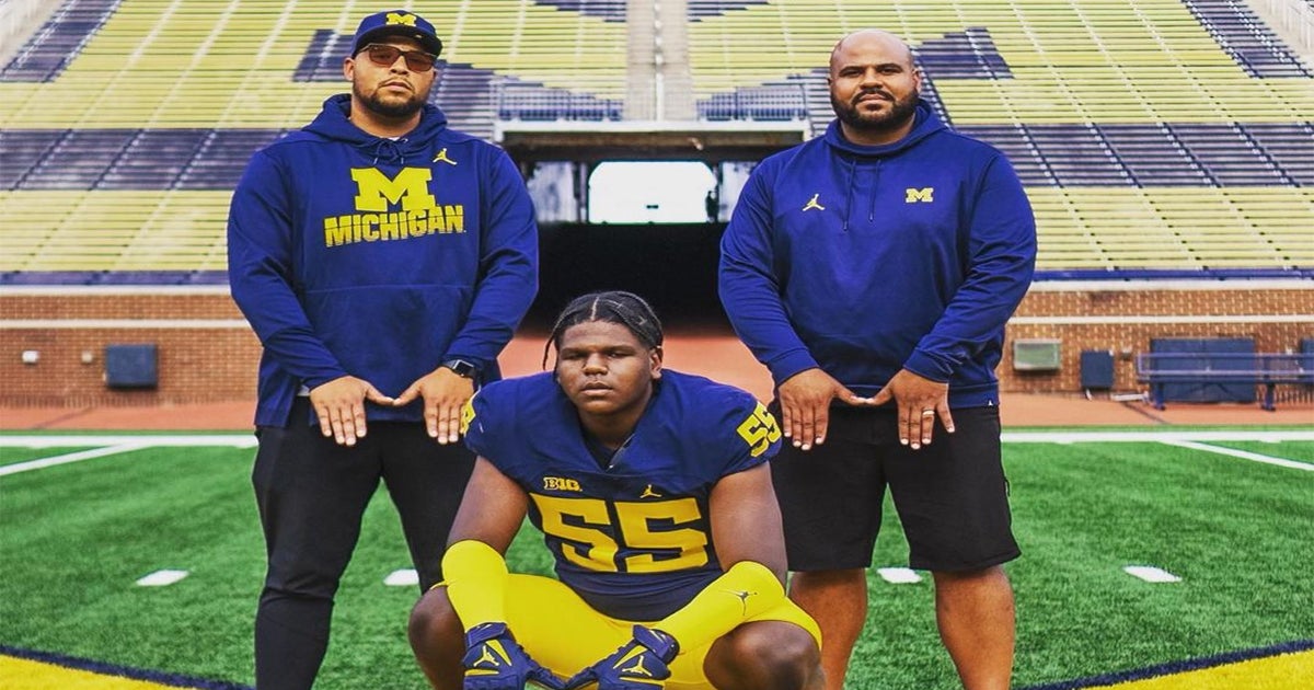 Michigan ‘was similar to home’ for five-star OL Josh Conerly Jr