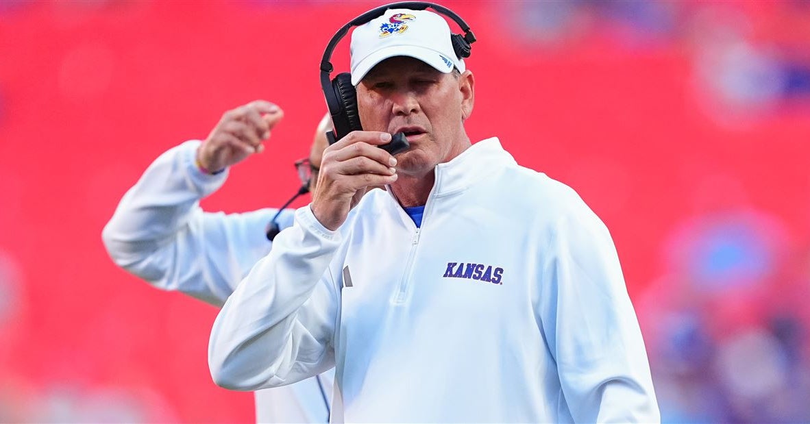 Kansas head coach Lance Leipold calls BYU their best opponent of the ...