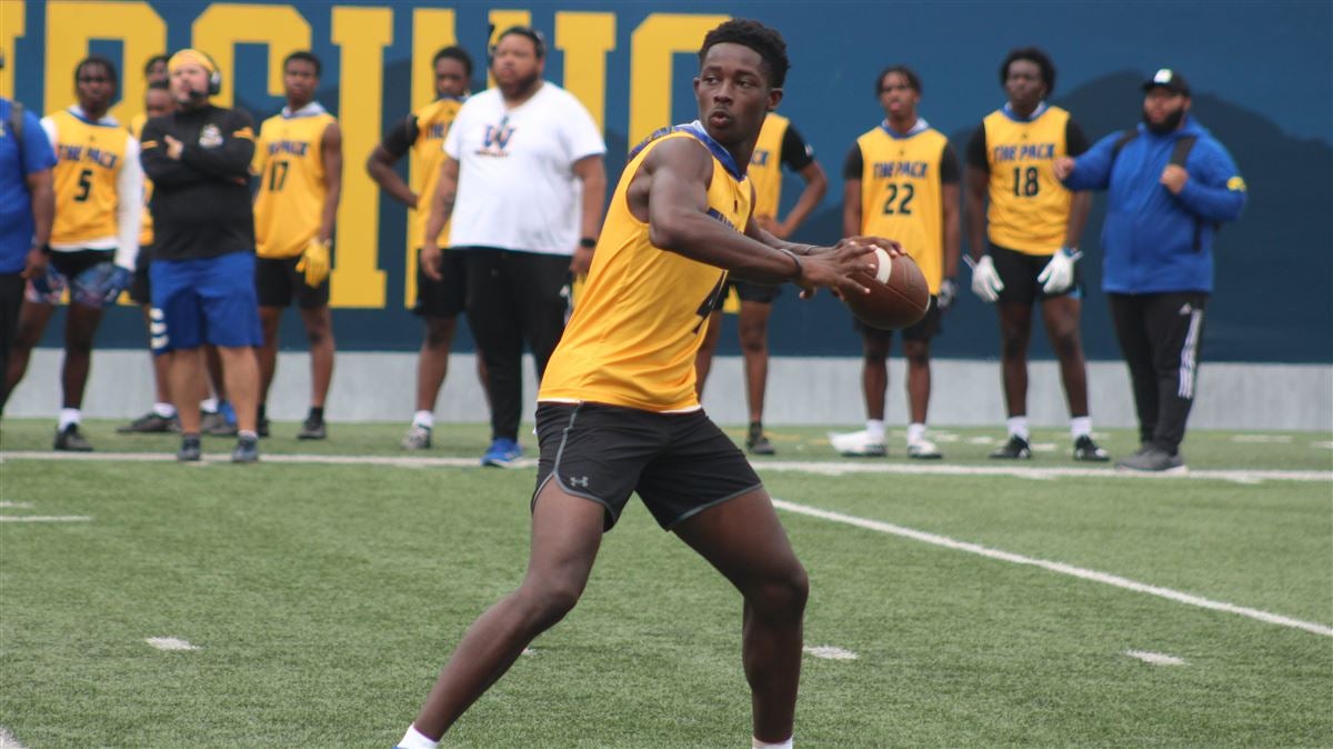 WVU Football quarterback commit Khalil Wilkins highlights