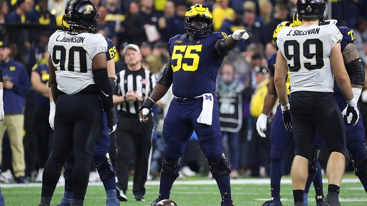 Power of improv: Michigan’s dominant O-line trusts instincts as much as preparation