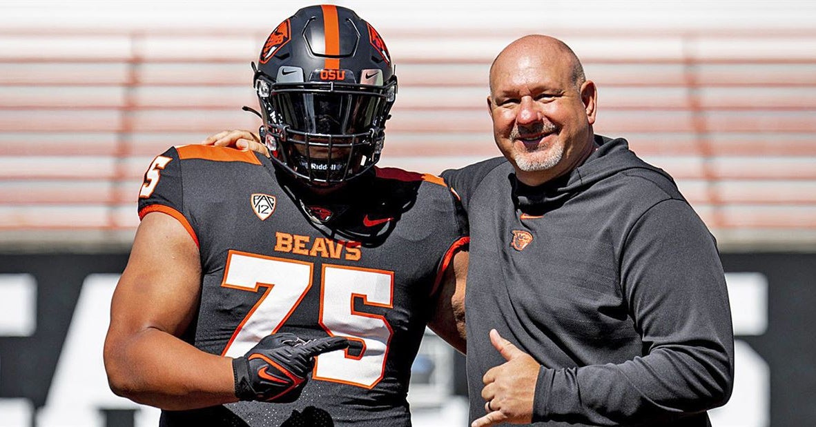 Oregon State hosts in-state OL Terrell Kim for official visit