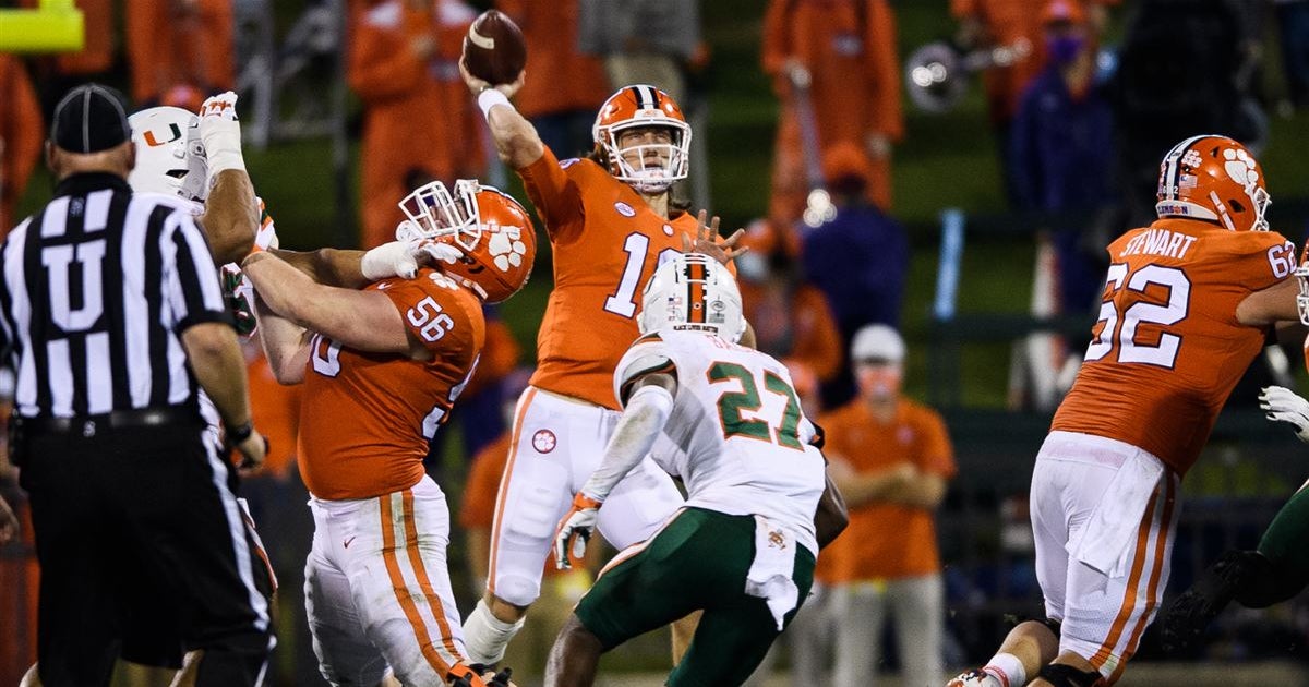 Clemson's Trevor Lawrence enjoyed 'fun' Miami trash talk