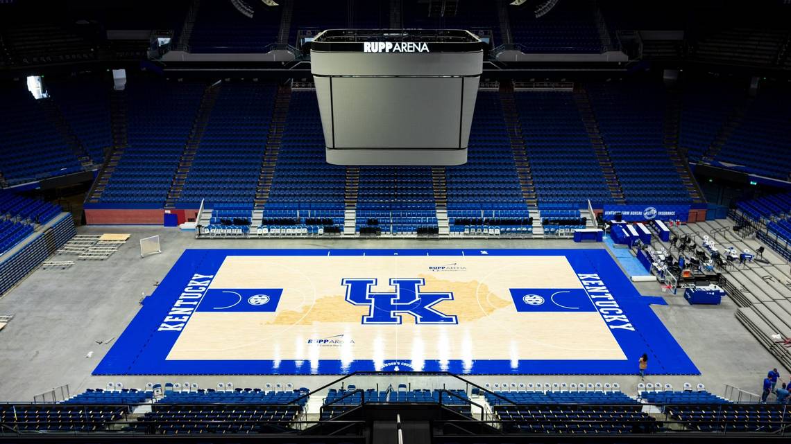 New court at Rupp Arena being replaced after just two games