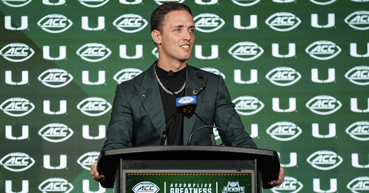 VIDEO: Carson Beck at 2025 ACC Kickoff