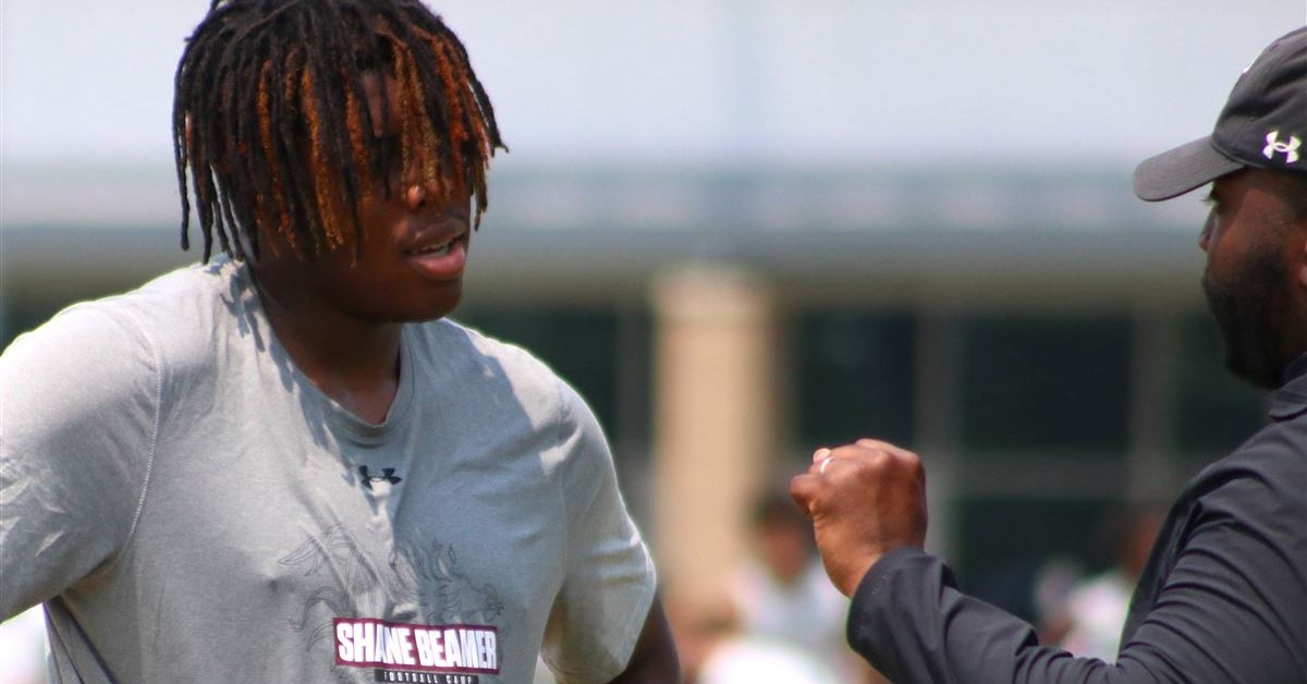 EDGE Isaiah Gibson updates recruitment after Kirby Smart, Dan Lanning ...