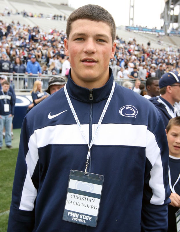 Hackenberg staying on task