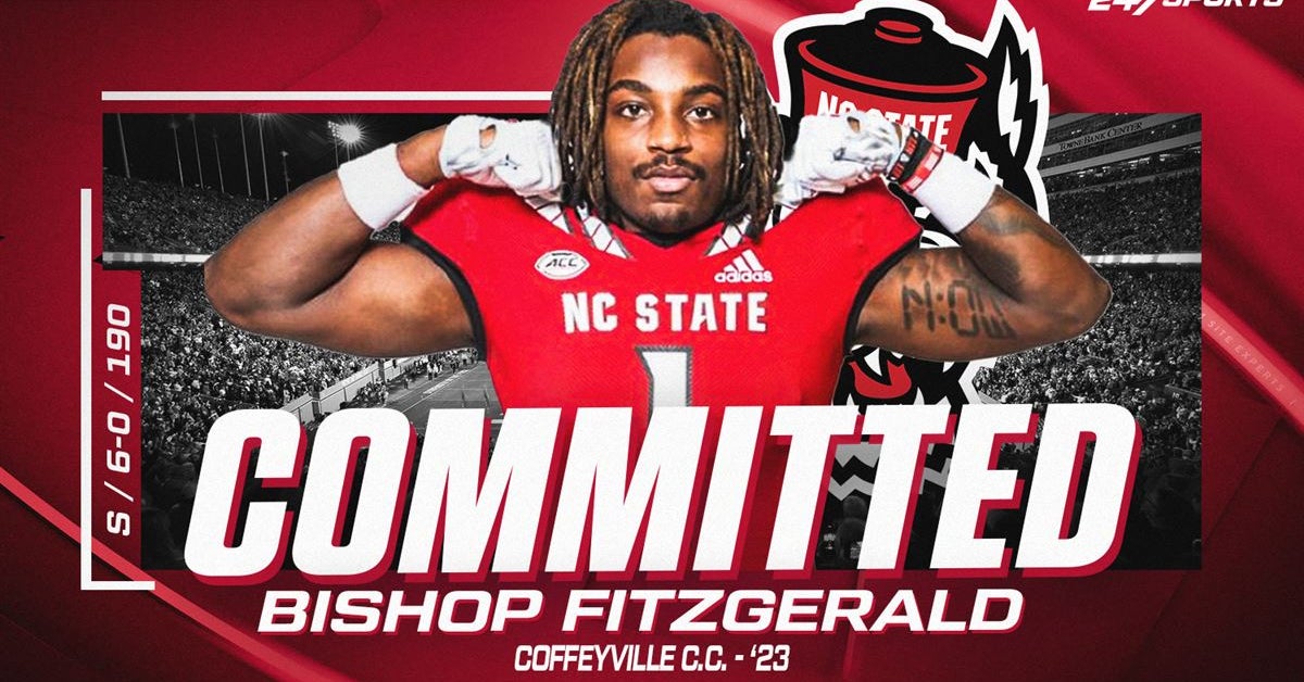BREAKING: Heralded JUCO S Bishop Fitzgerald commits to NC State