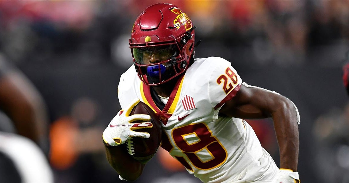 Breece Hall named 2022 Iowa State Athlete of year