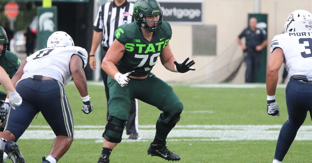 Michigan State OT Jarrett Horst picked No. 1 overall in USFL Draft