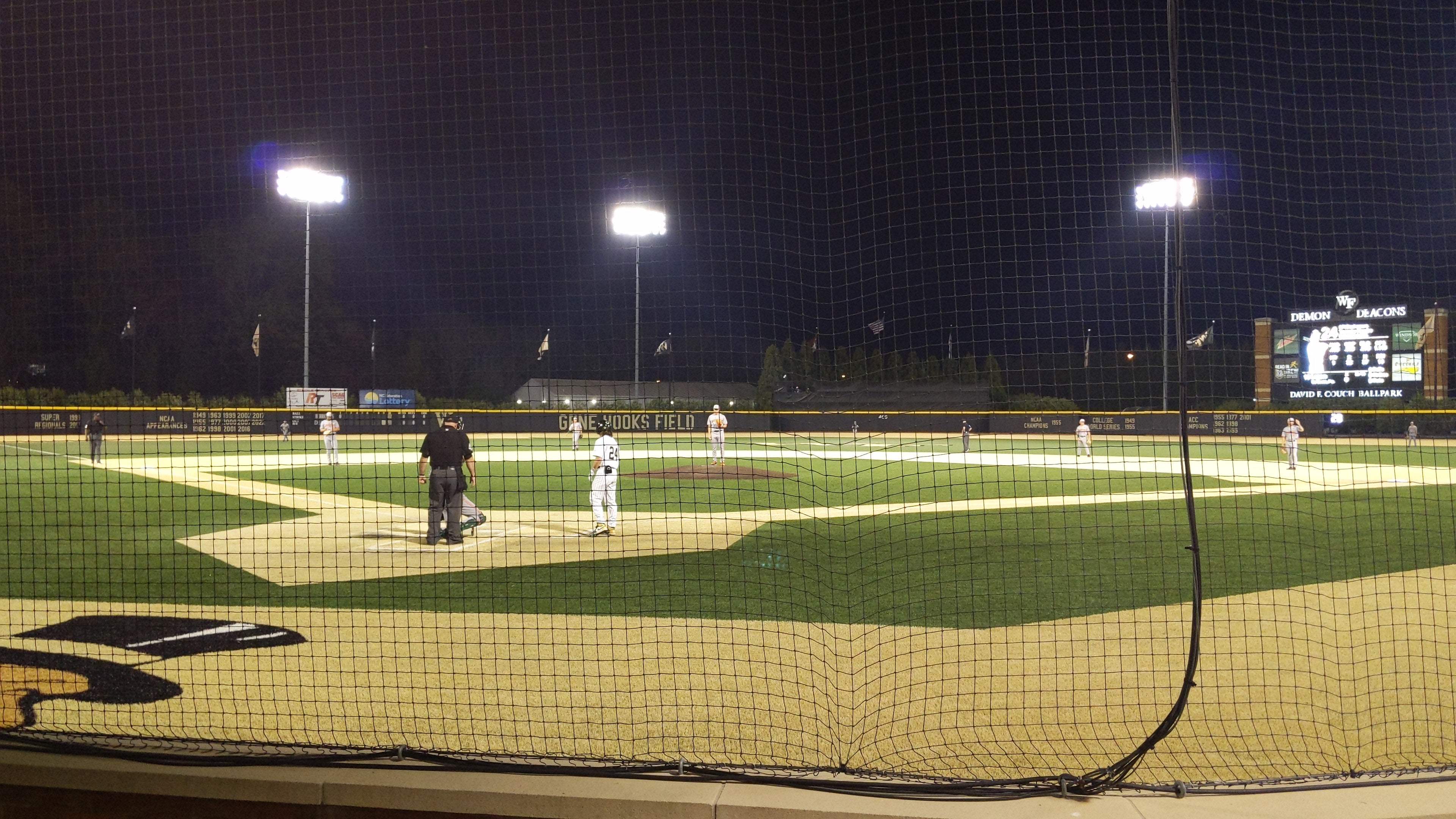 Thanks to JJ in some serious VIP seats 7C