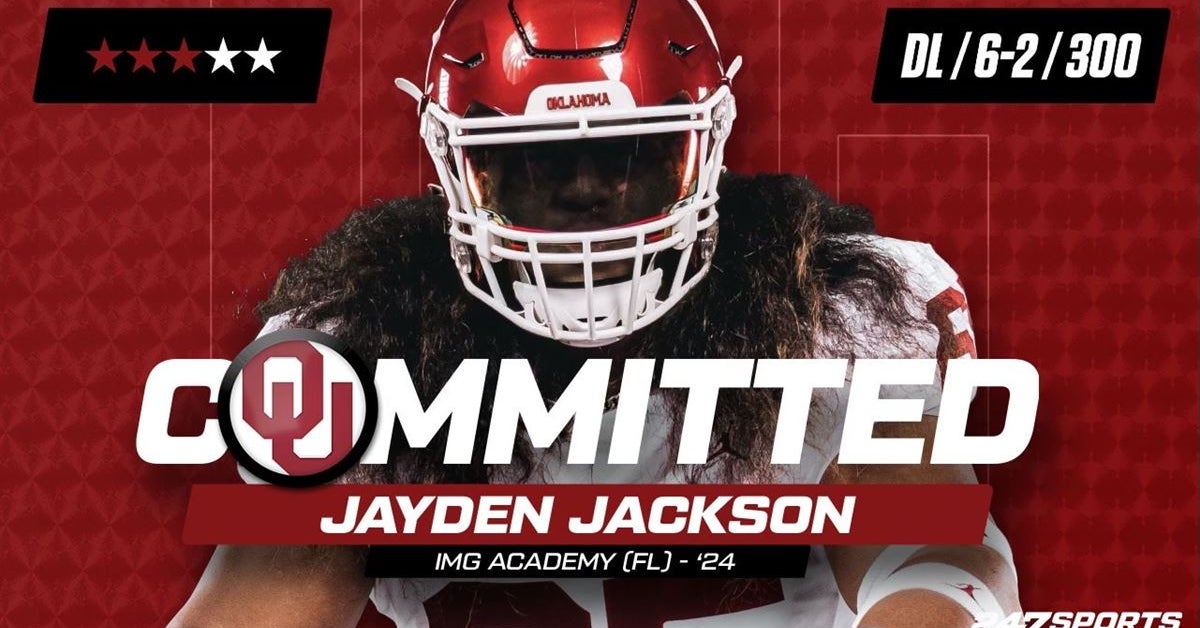 New Oklahoma commit Jayden Jackson goes in-depth on why he chose the ...