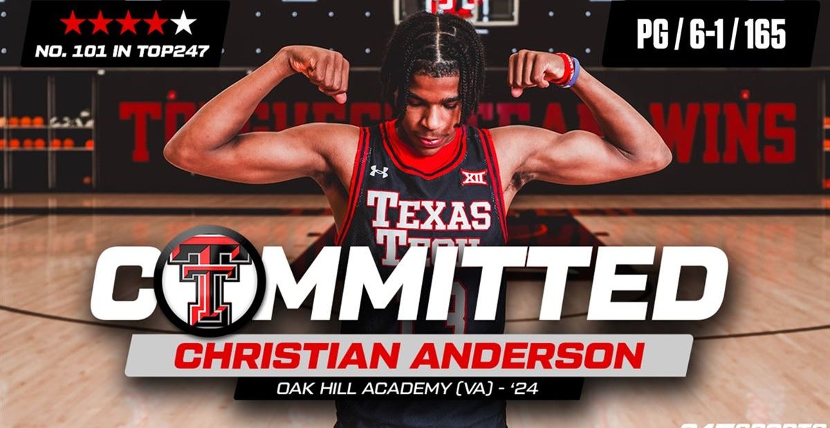 Four-star guard Christian Anderson commits to Texas Tech