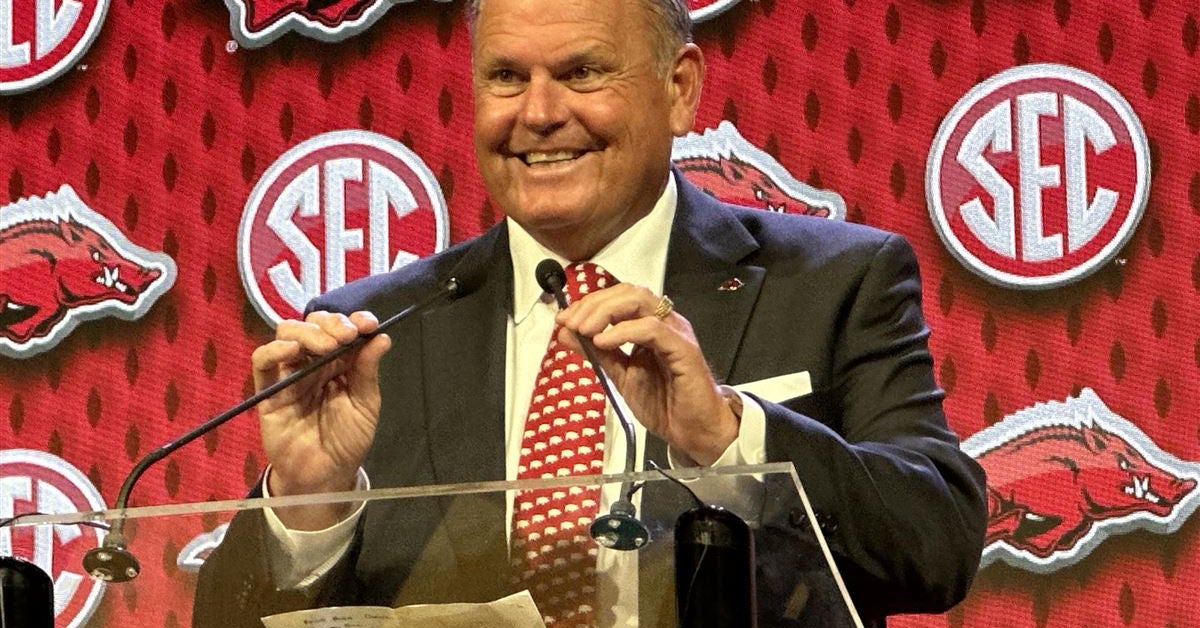 Sam Pittman embracing unique challenge with 2024 schedule