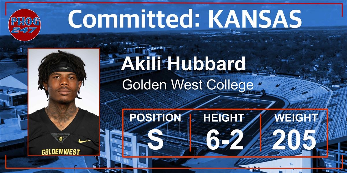Kansas picks up a commitment from JUCO safety Akili Hubbard