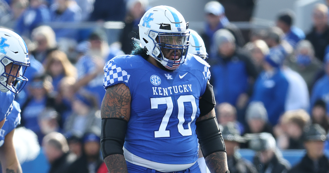 2022 NFL Draft: Kentucky OL Darian Kinnard goes to Kansas City Chiefs ...