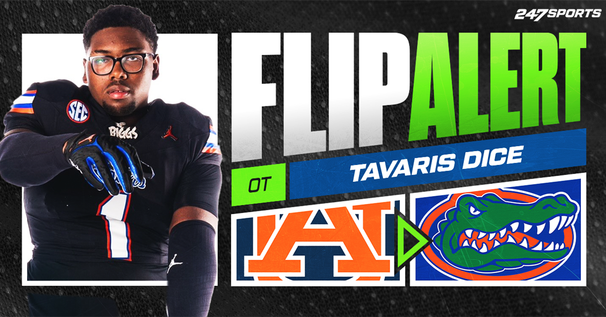 Gators flip priority four-star target Tavaris Dice from Auburn