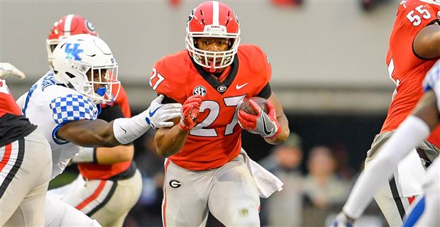 Chubb becomes fourth SEC RB with three 1,000-yard seasons