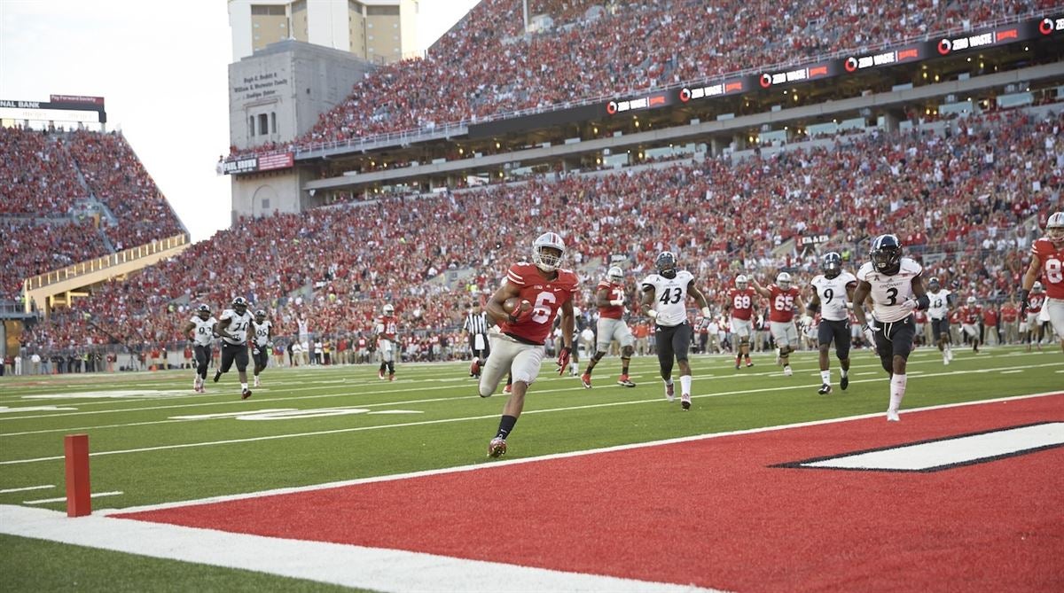 Largest home crowds in Ohio State football history