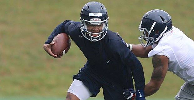 DeVante Cross carves niche in incomplete UVa QB picture