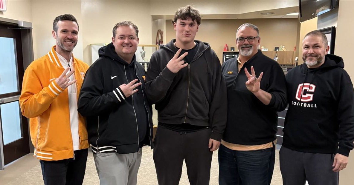 Highly ranked offensive-line targets receive visits from Tennessee coaches