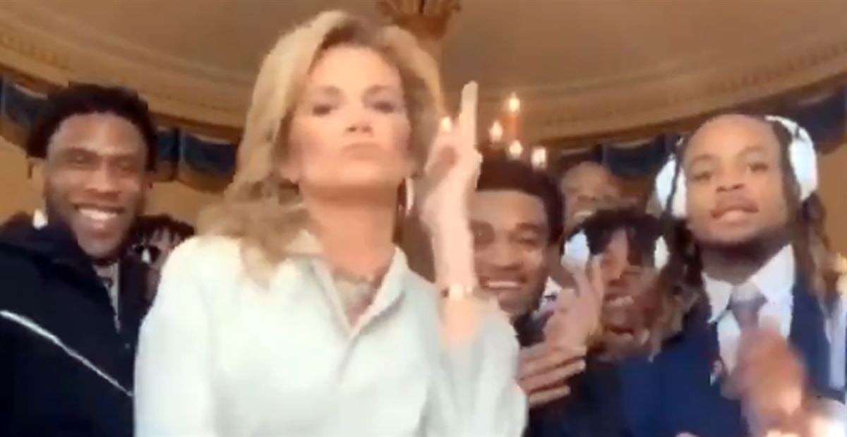 Who Is The Lady In The Lsu White House Dance at Erin Wright blog