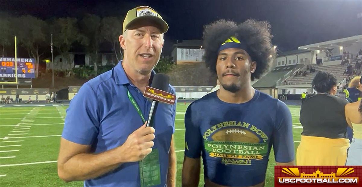WATCH: USC cornerback enrollee Marcelles Williams at the Polynesian ...