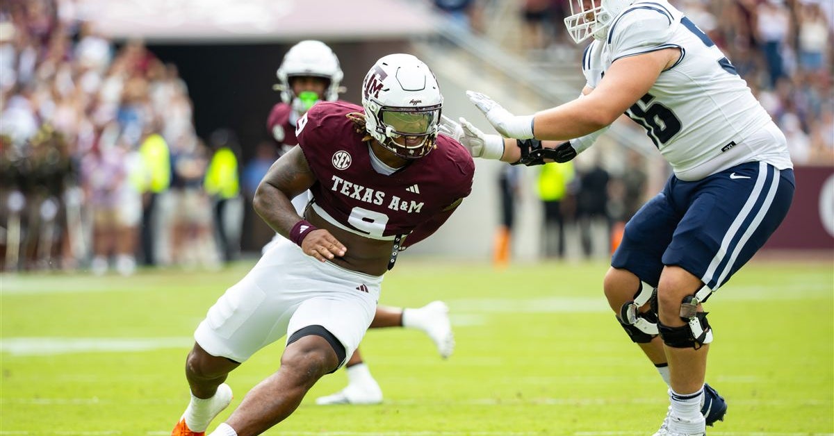 Texas A&M-Utah State news & notes: Aggies register six sacks in win