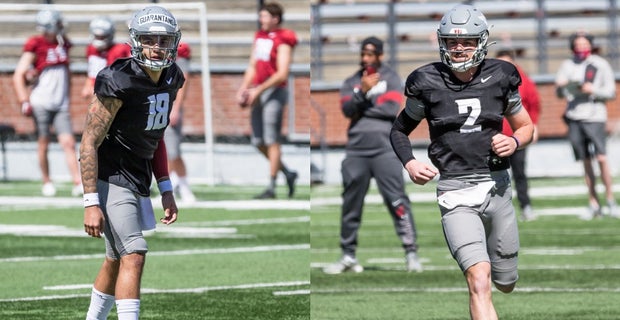 Analyzing WSU QB battle between Cammon Cooper & Jarrett Guarantano