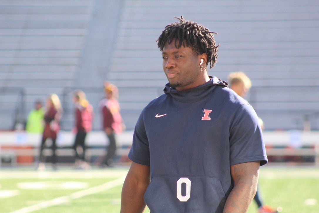 Illini RB Josh McCray back at practice, expected to play at Nebraska ...