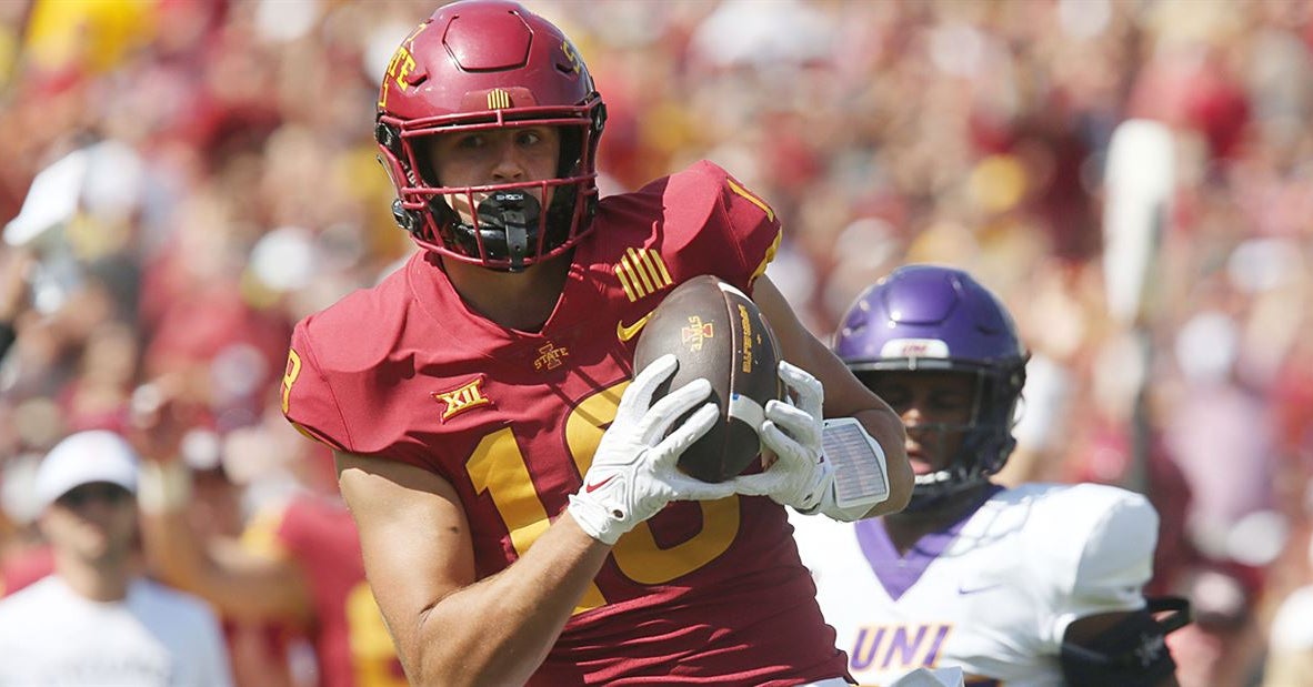 WATCH: New Penn State tight end Benjamin Brahmer highlights at Iowa State