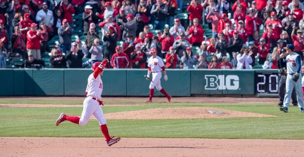 Nebraska baseball grinds to Saturday win, takes series