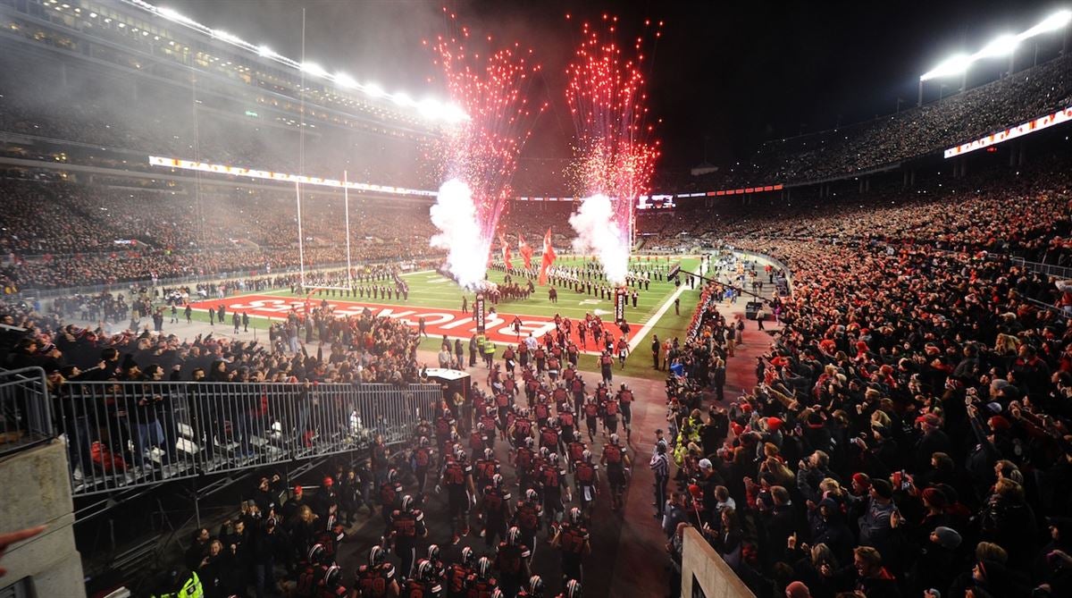 Largest home crowds in Ohio State football history