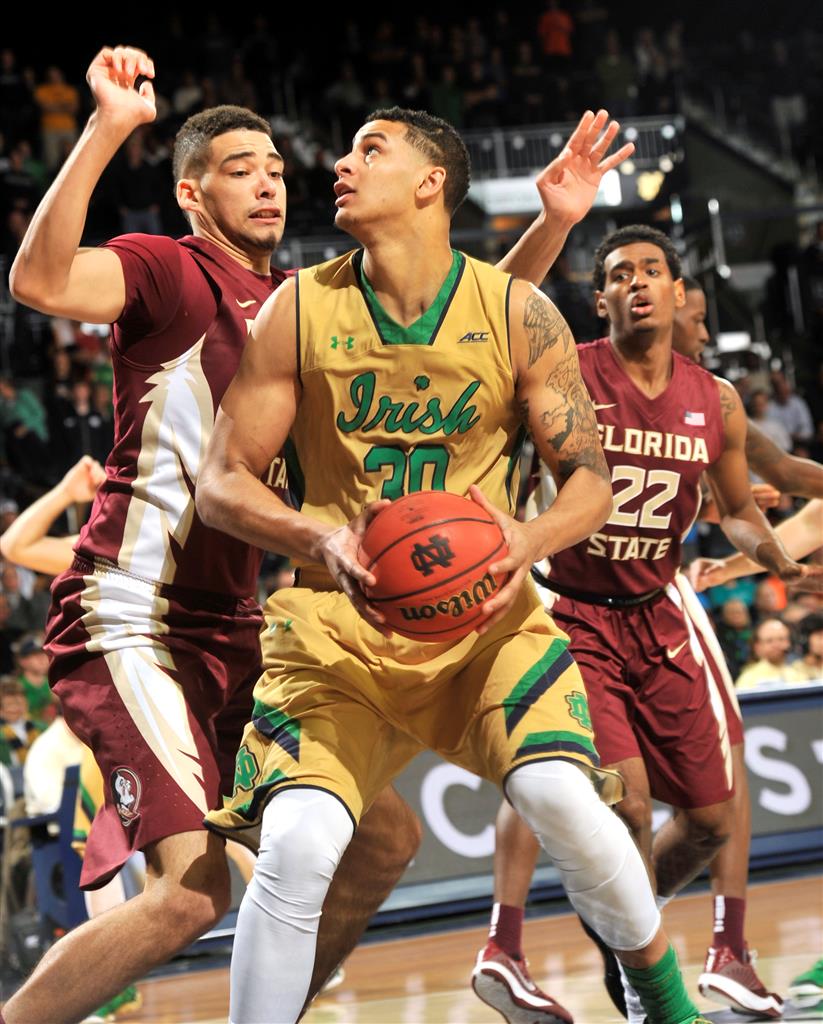 Notre Dame's Zach Auguste Looks To Rebound Tuesday Night