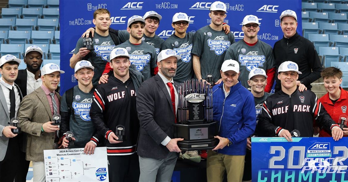 Photo Gallery: Pack wins 2024 ACC Wrestling Championship