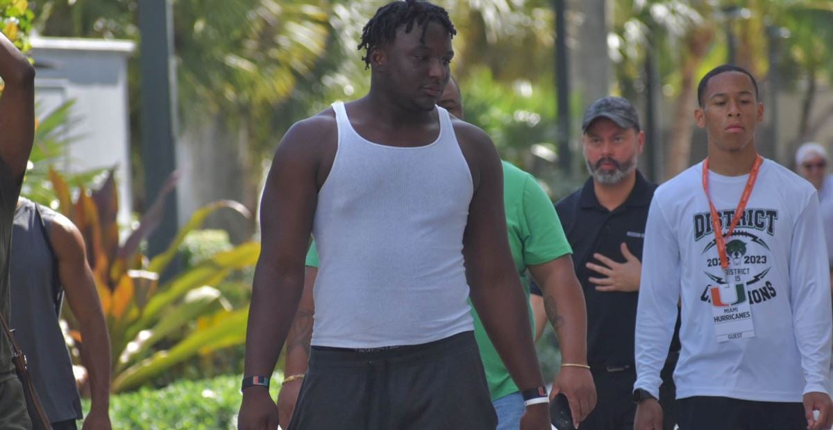 Miami solidifies themselves as a prime contender for 5-star DL David Stone