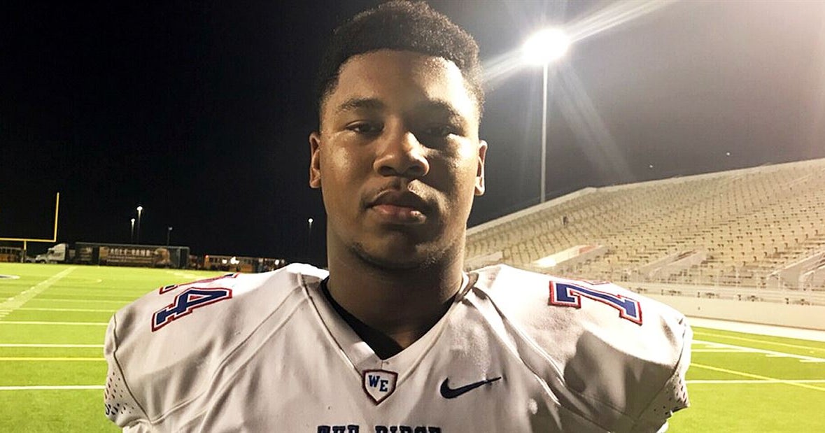 Top247 OT Tyler Johnson Among Texas' Best in 2019