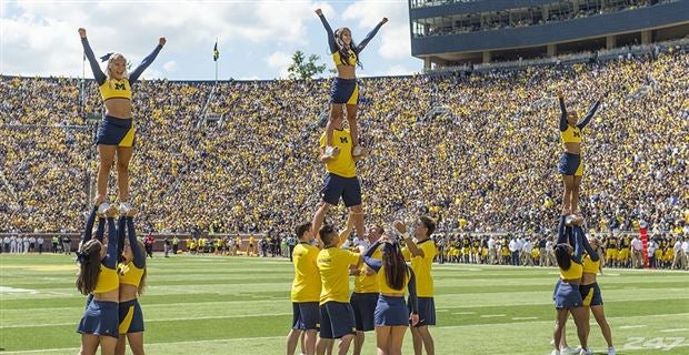 Even with four national titles, Michigan cheerleading battles on
