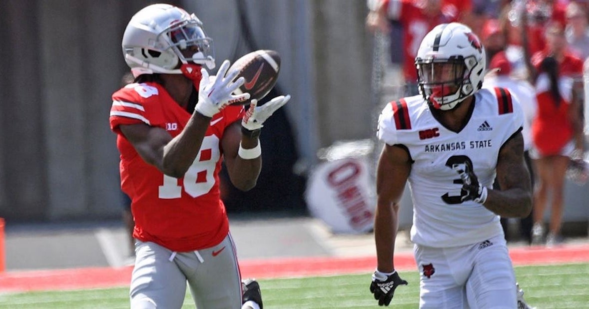Ohio State names three players of the game following Arkansas State win