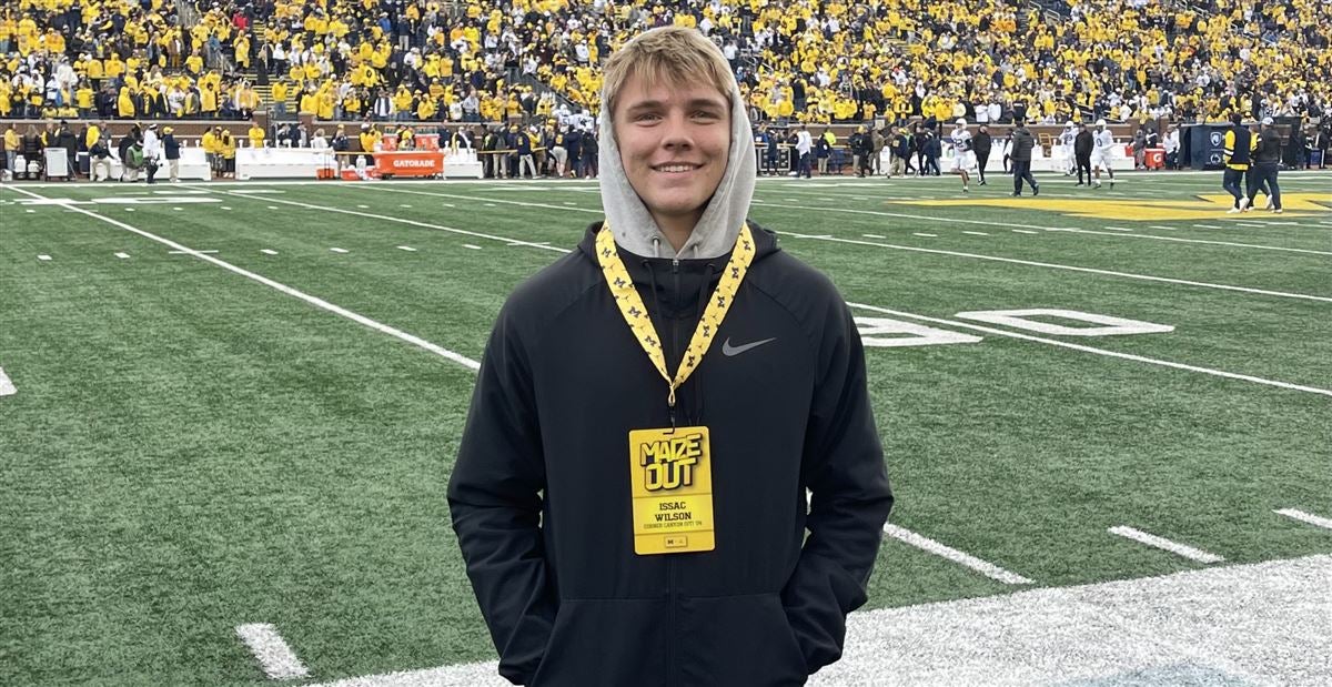 Four-star QB Isaac Wilson talks Michigan trip