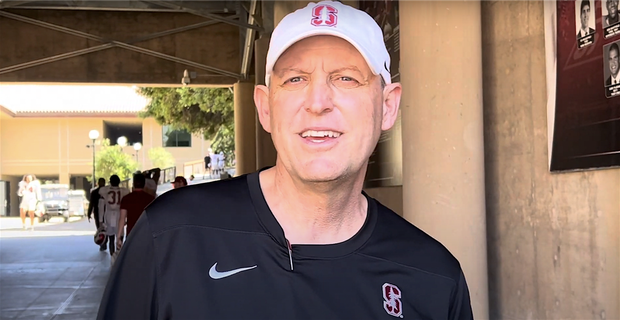 Stanford head coach Troy Taylor reacts to Spring Showcase, Camp progress
