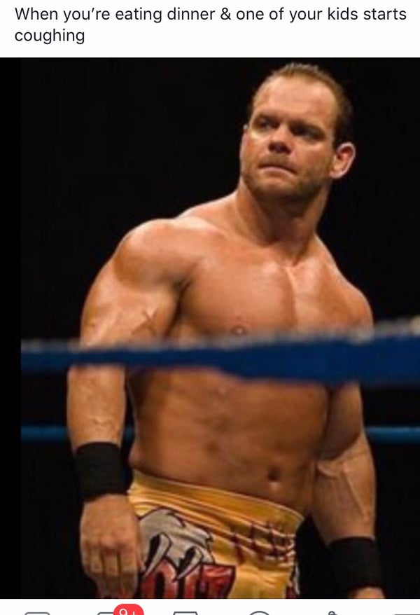 Tasteless “rasslin” joke