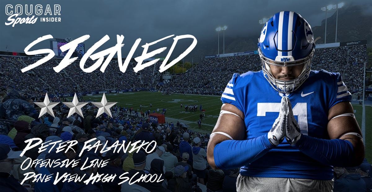 Peter Falaniko is the next freak offensive lineman to join the BYU pipeline