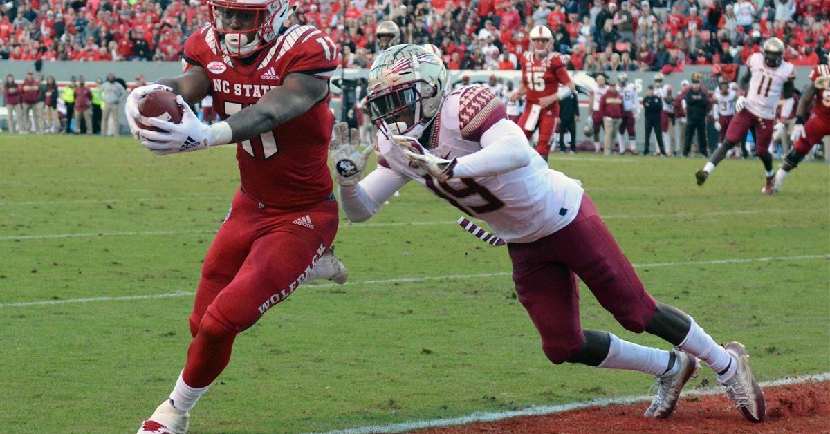 Jakobi Meyers breaks NC State single-season receptions record