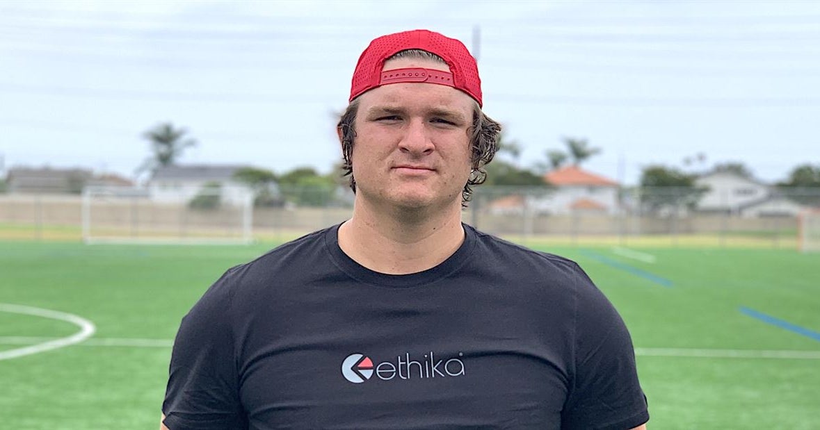 Fast Rising OL Nathan Gates is one to watch this fall