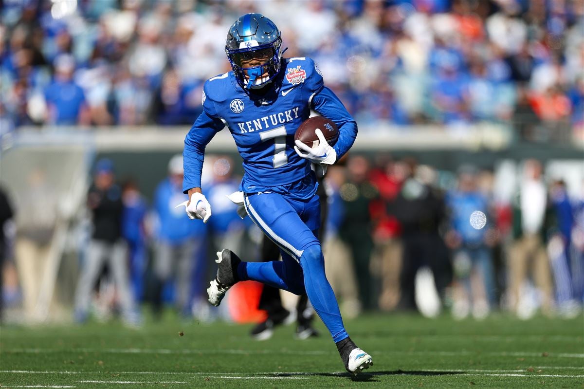 Barion Brown: Kentucky's Gator Bowl star has elite speed, prolific ...