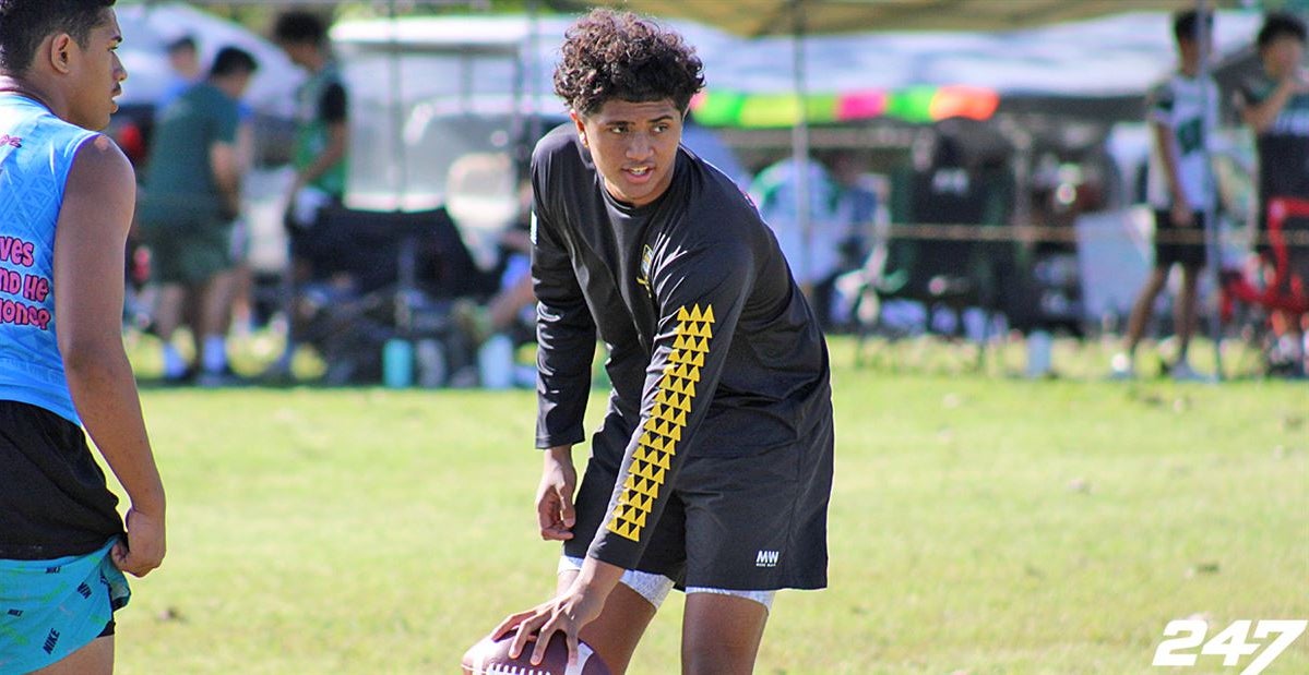 QB Jaron Keawe Sagapolutele gears up for Oregon State official visit