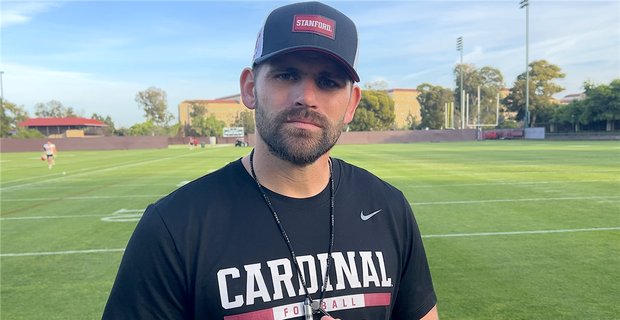 Stanford assistant Nate Byham reacts to taking on OC role, updates offense