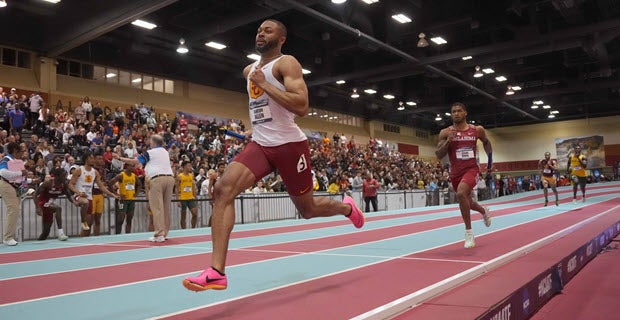 Ashton Allen talks transition from USC track to Temple football